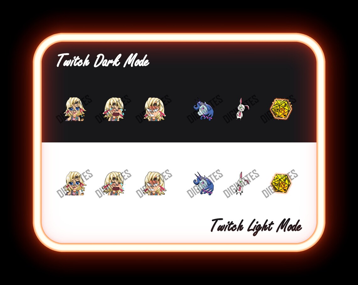 Twitch Emotes - Tiny Tina's Wonderlands Pack - Etsy