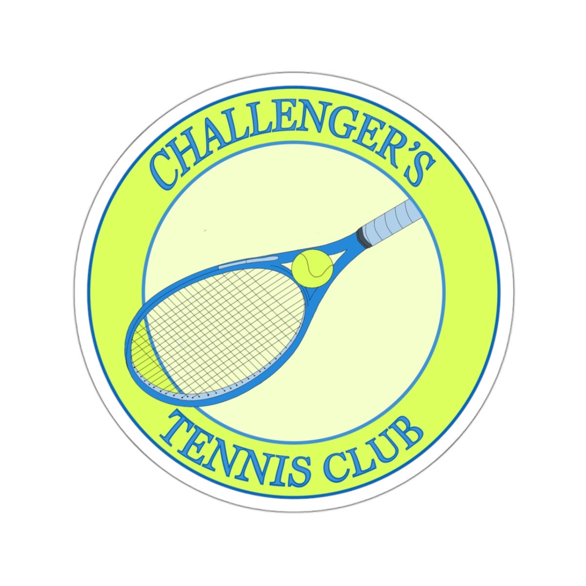 Challengers Fanart Kiss-cut Sticker - Etsy