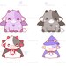 Cute Halloween Spooky Cows Clipart, Cows PNG, Cute Halloween Clipart ...