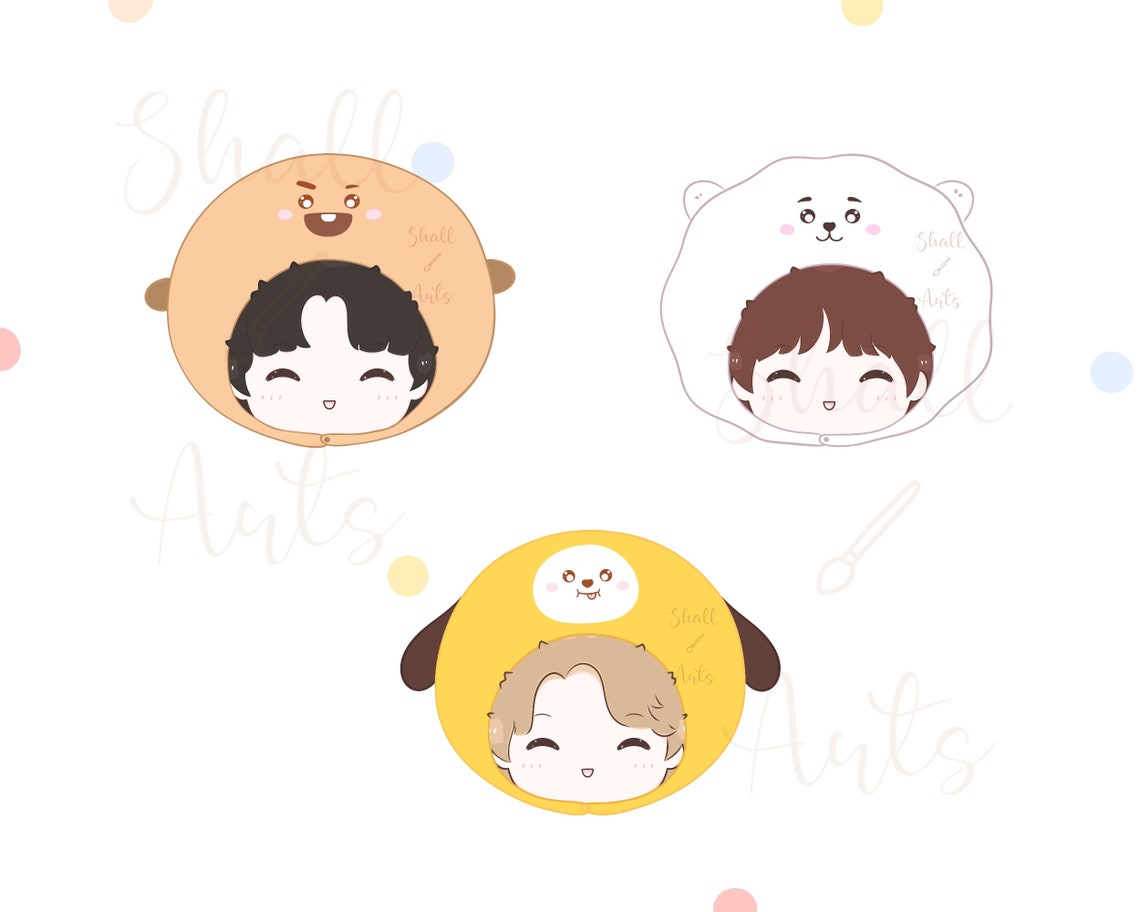 Cute Korean Idols Clipart, Cute Idols Clipart, Singers Clipart, K P O P ...
