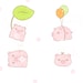 Cute Chonky Pigs Clipart, Pig PNG, Kawaii Pigs Clipart, Farm Animals ...
