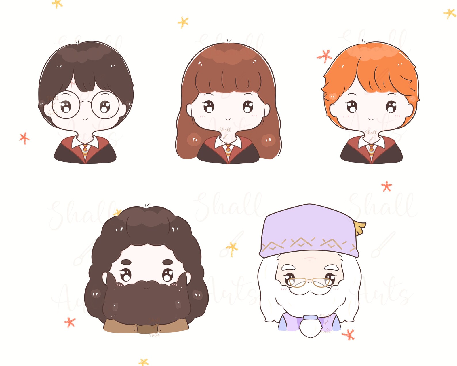 Wizard Clip Art Magic Clipart Witch Castle Magic School - Etsy