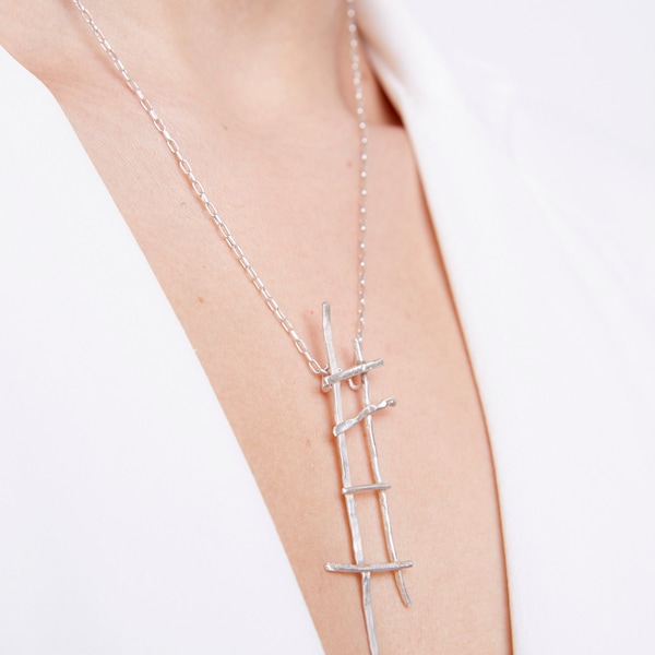 Silver Ladder - Etsy