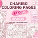 Charibo Art reo Set Coloring Book Printable Coloring Pages, Adult ...