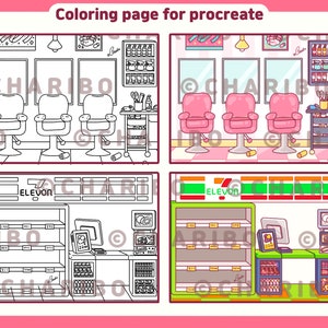 Charibo Character Coloring Book: Customizing Set (digital Download) - Etsy