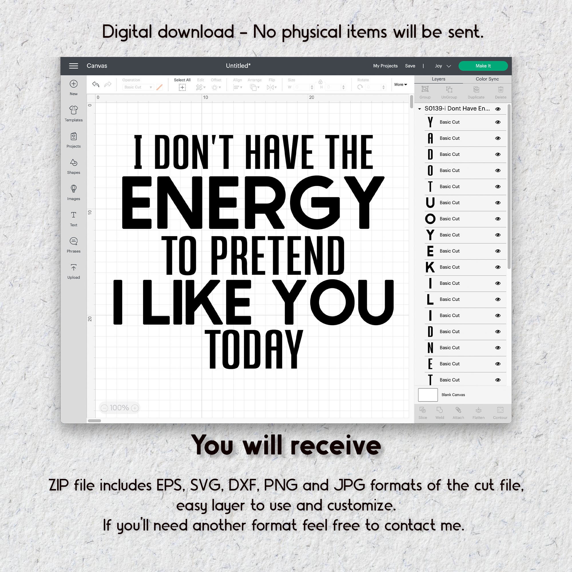 Funny SVG Sarcastic Svg Sassy Svg Joking Svg Mean Svg | Etsy