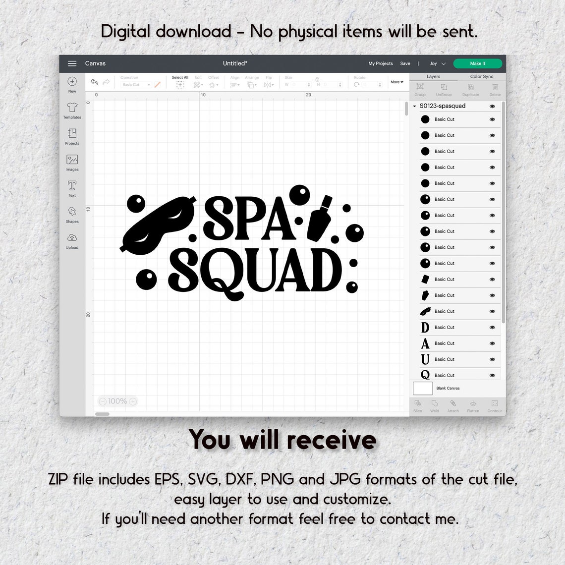 Spa Squad SVG , Spa Birthday, Spa Day, Spa Trip, Spa Visit, Friends Spa ...