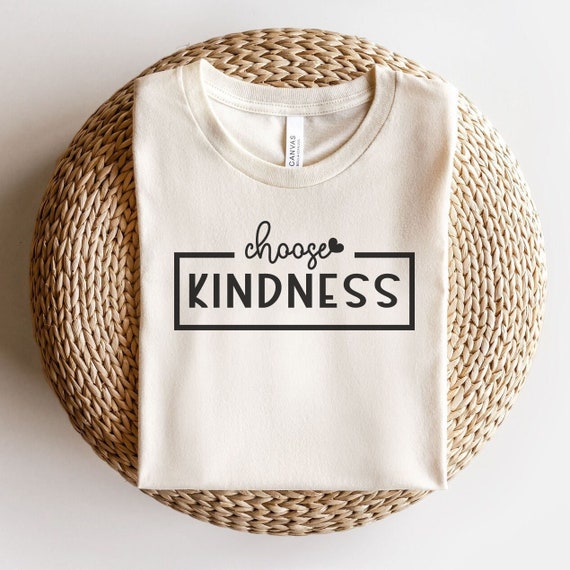 Choose Kindness Svg Silhouette Cut File Be Kind Svg Kind - Etsy