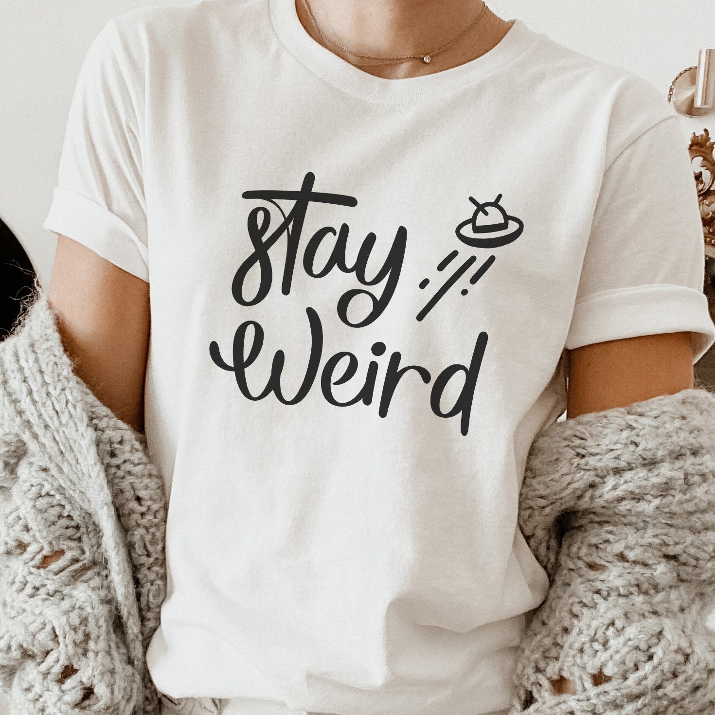 Stay Weird Svg, Space Svg, Coffee Mug Svg, Alien Svg, Aliens Svg, Ufo ...