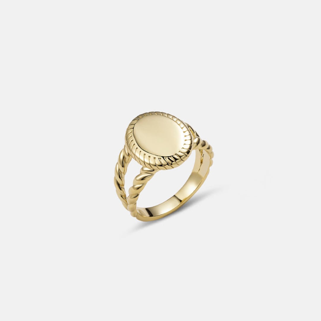Rome Gold Ring - Etsy
