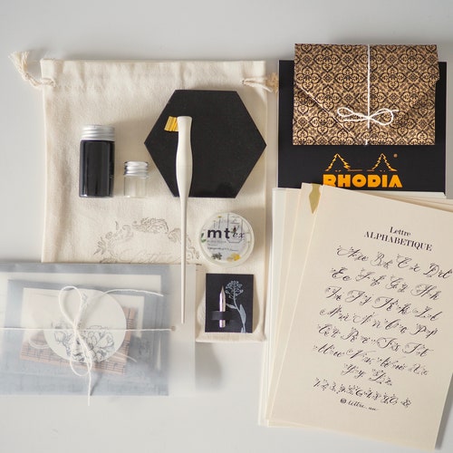 Beginner Calligraphy Starter Kit Starter Calligraphy Kit - Etsy