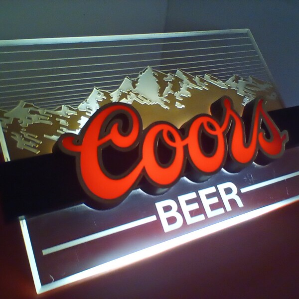 Vintage Coors Beer Signs - Etsy