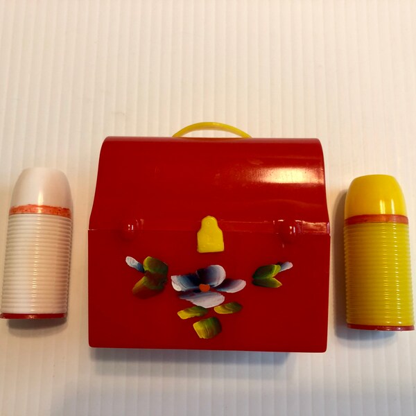 1950s Lunch Box - Etsy