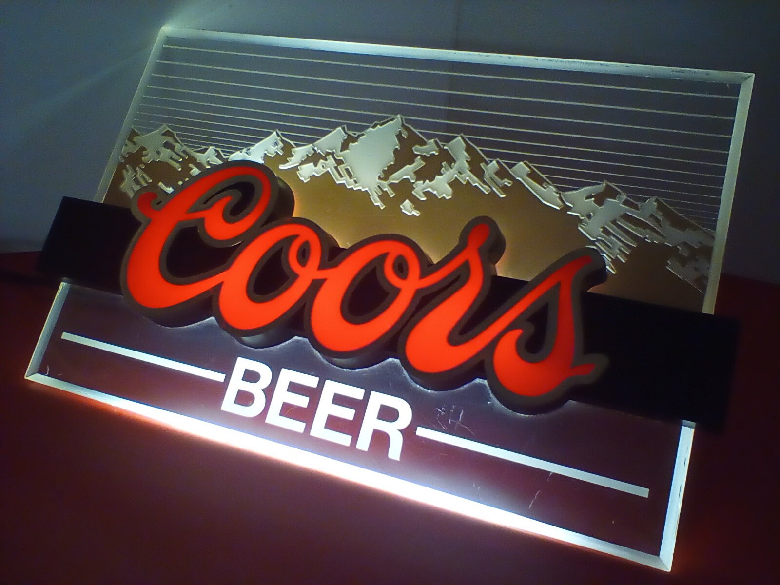1980 S Coors Beer Edge Lightused - Etsy