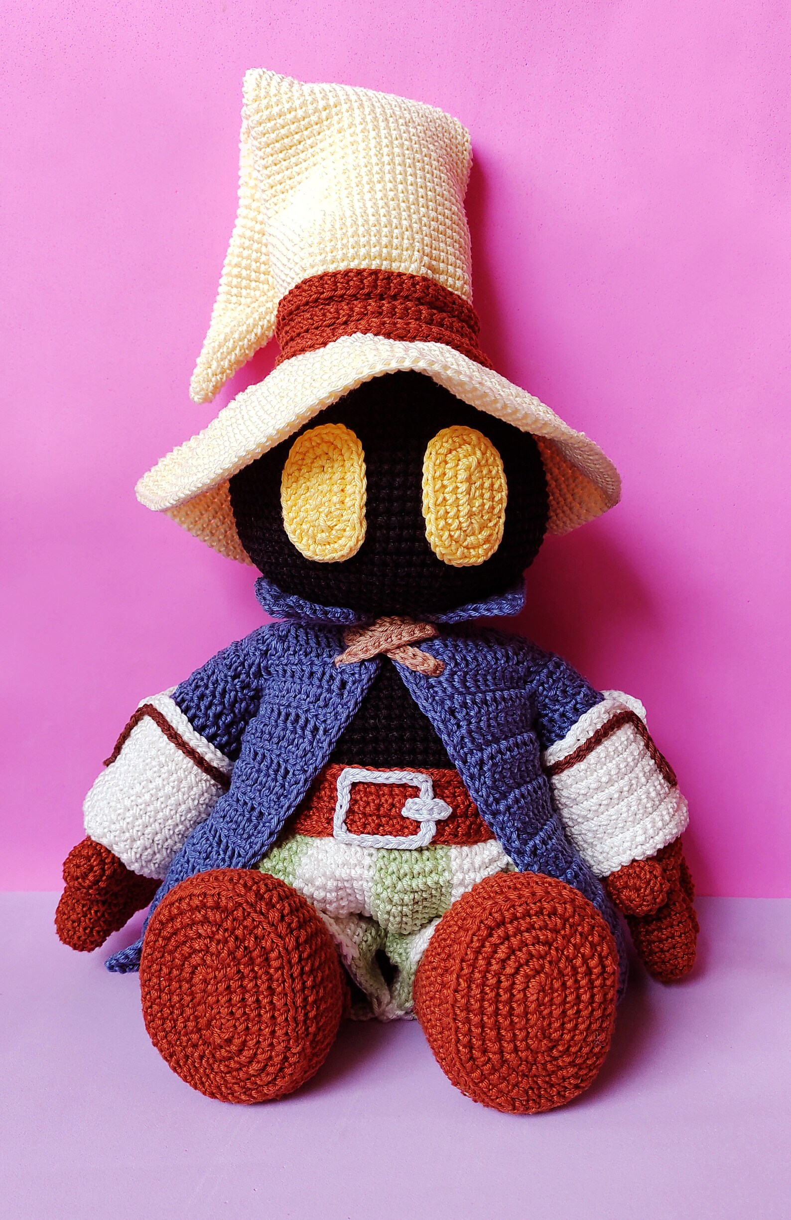 Vivi Ornitier Amigurumi Final Fantasy Crochet Doll Toy - Etsy