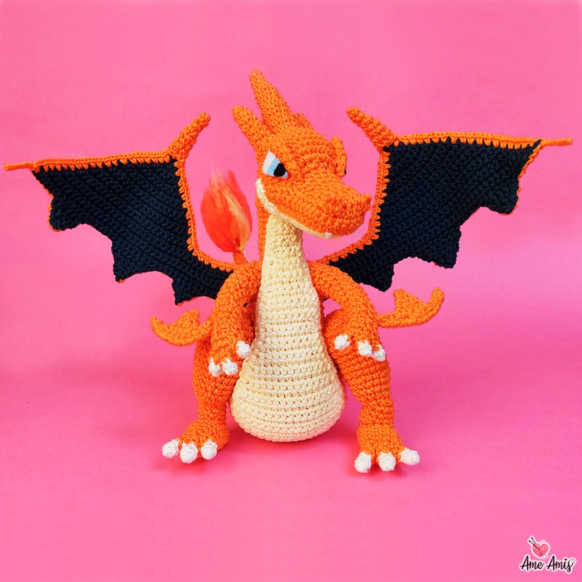 Charizard Amigurumi Crochet Toy Pokemon - Etsy