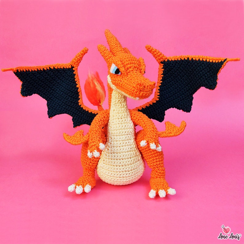 Charizard Amigurumi Crochet Toy Pokemon - Etsy