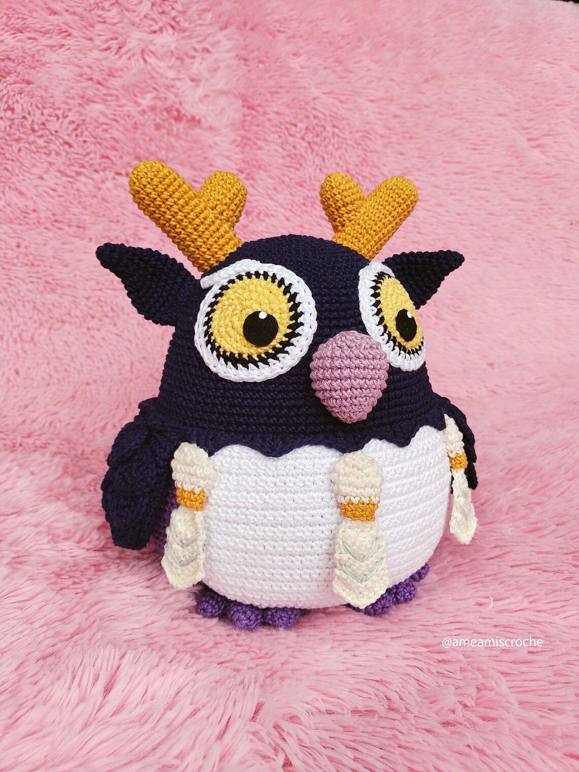 Moonkin World of Warcraft Amigurumi Crochet Toy - Etsy
