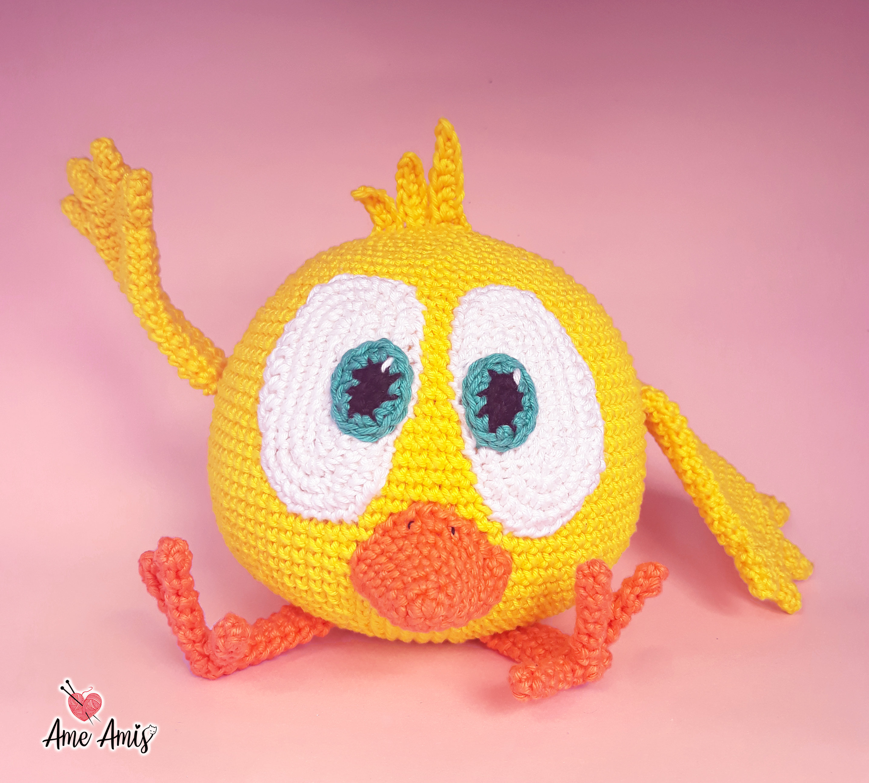 Chicky Amigurumi Crochet Toy Where's Chicky - Etsy