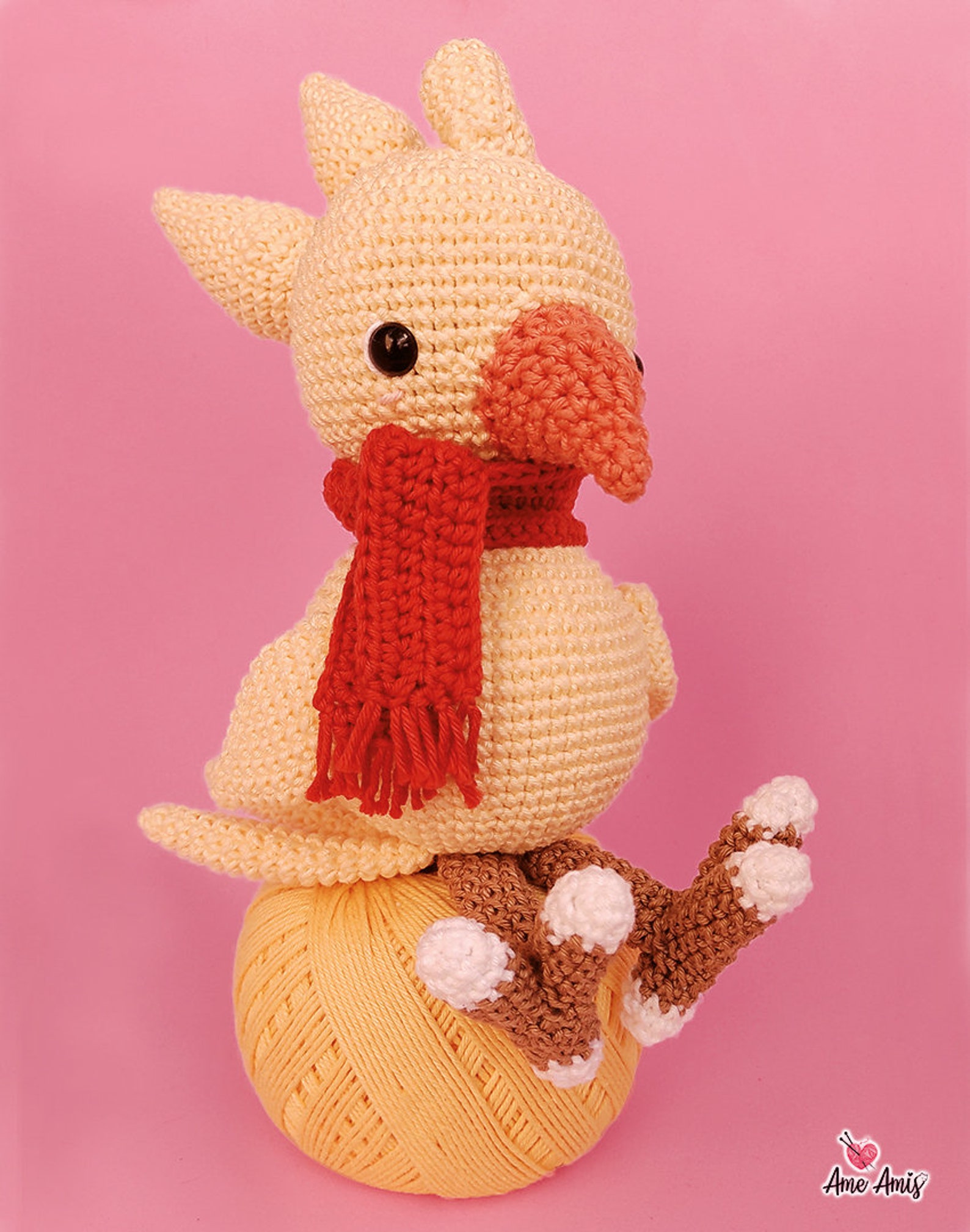 Chocobo Final Fantasy Amigurumi Crochet Toy - Etsy Hong Kong