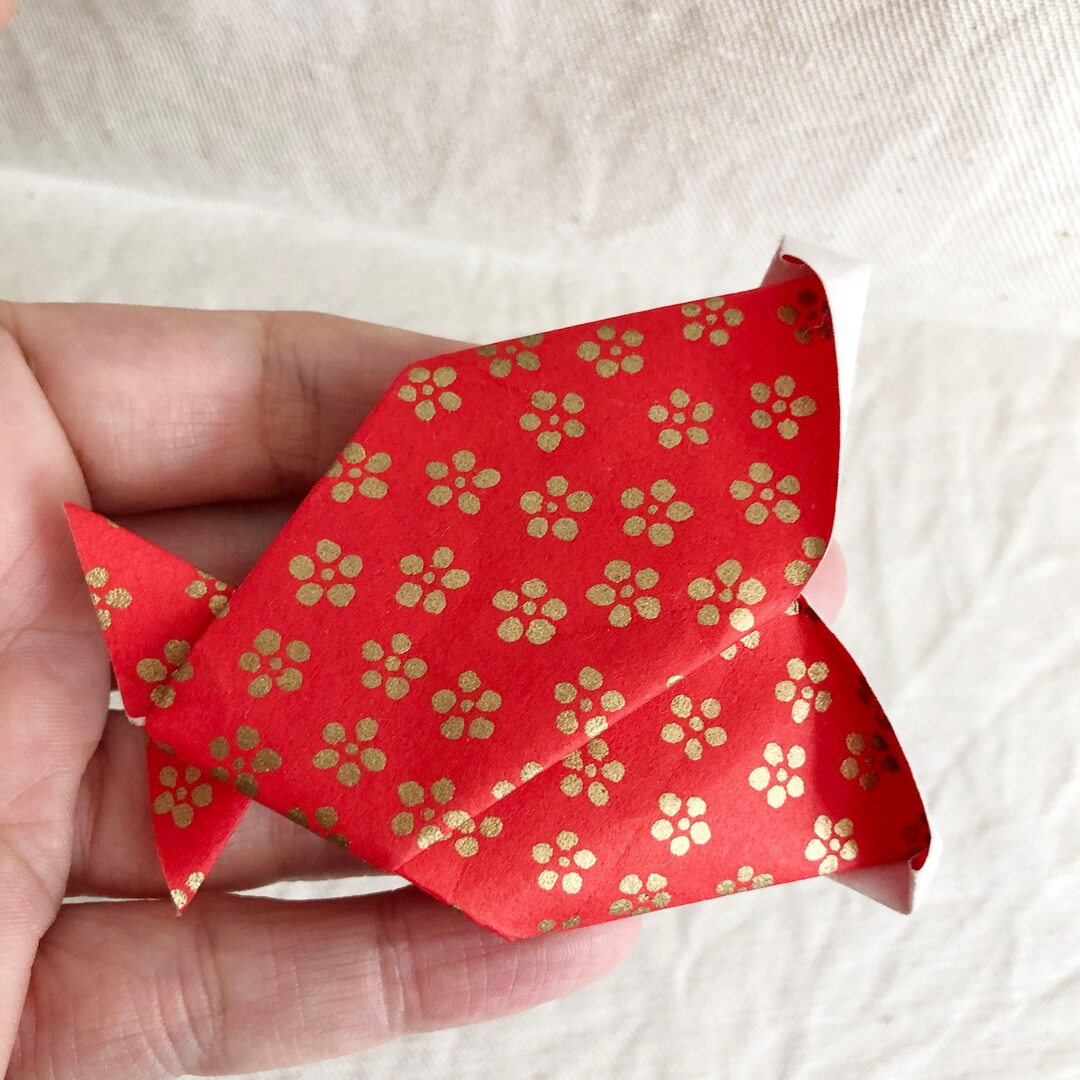 Origami Fish Origami Decoration Paper Decor Fish Wedding - Etsy