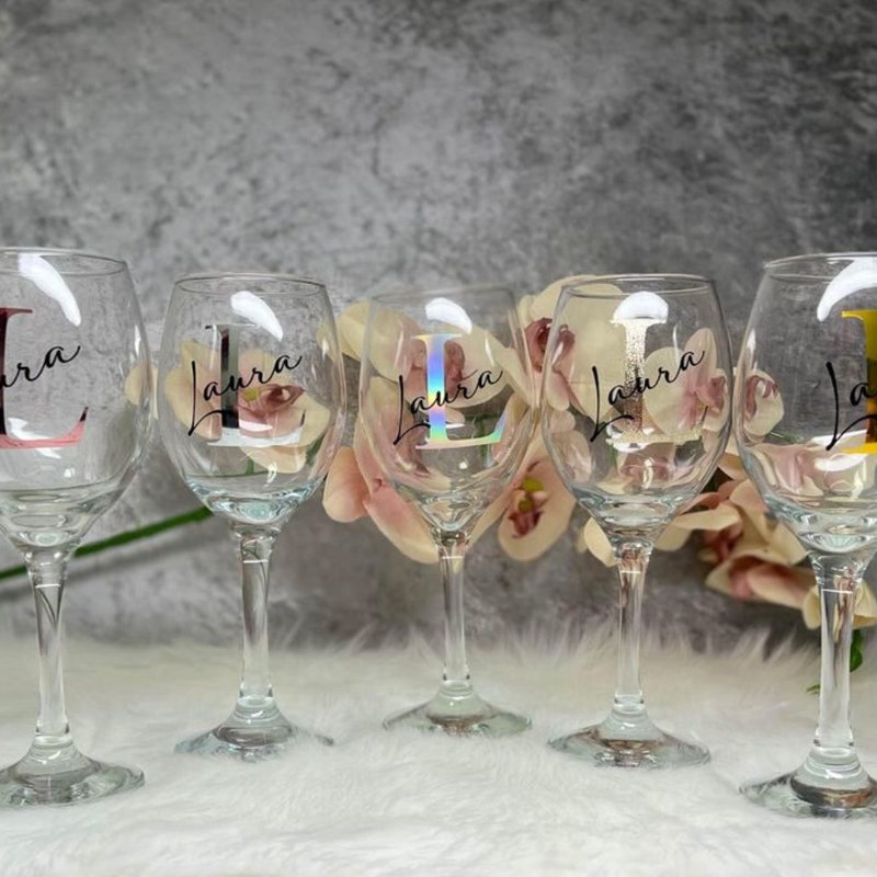 Name Wine Glass - Etsy