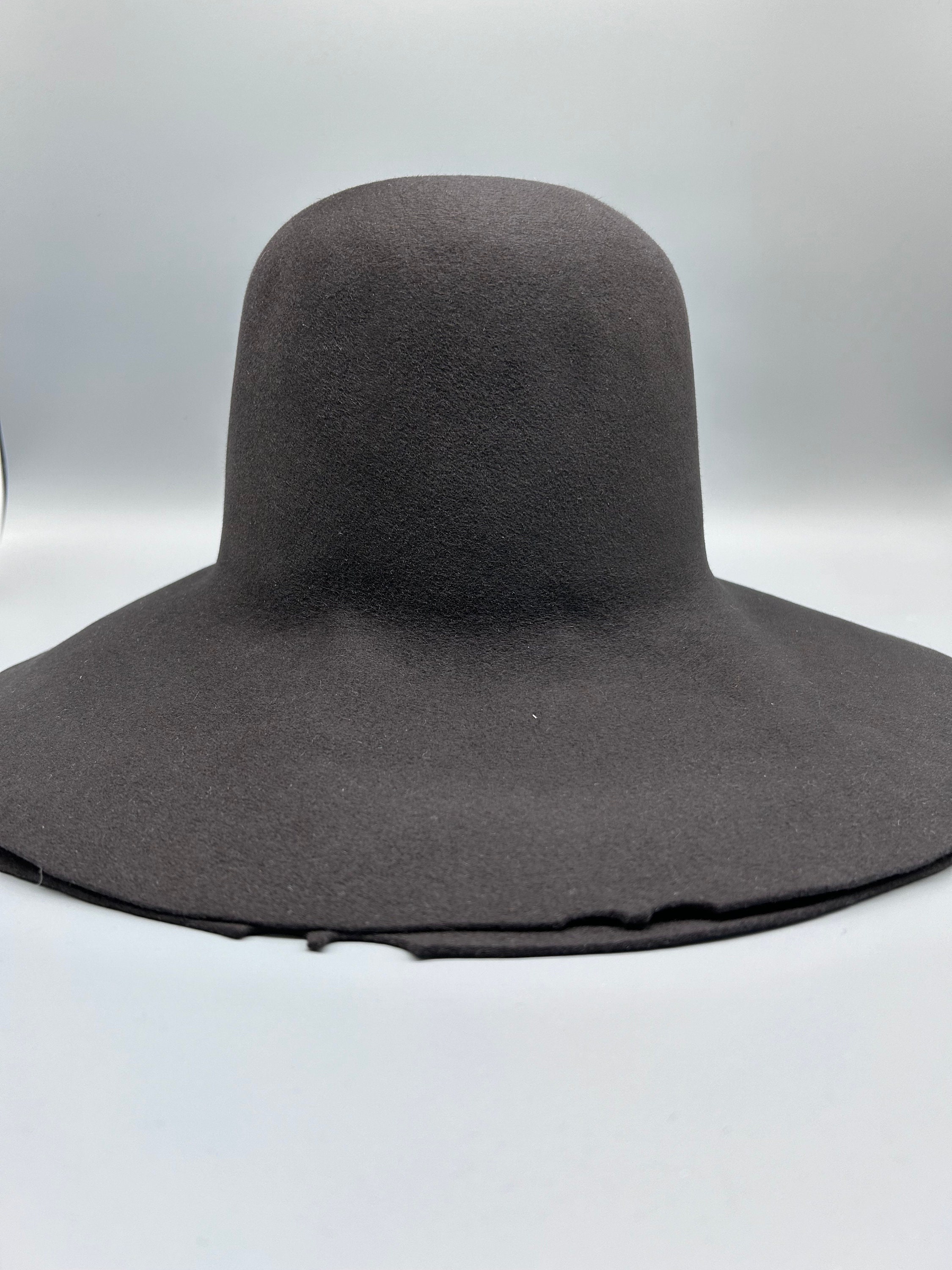 Rabbit Fur Felt Hat Capelines - Etsy