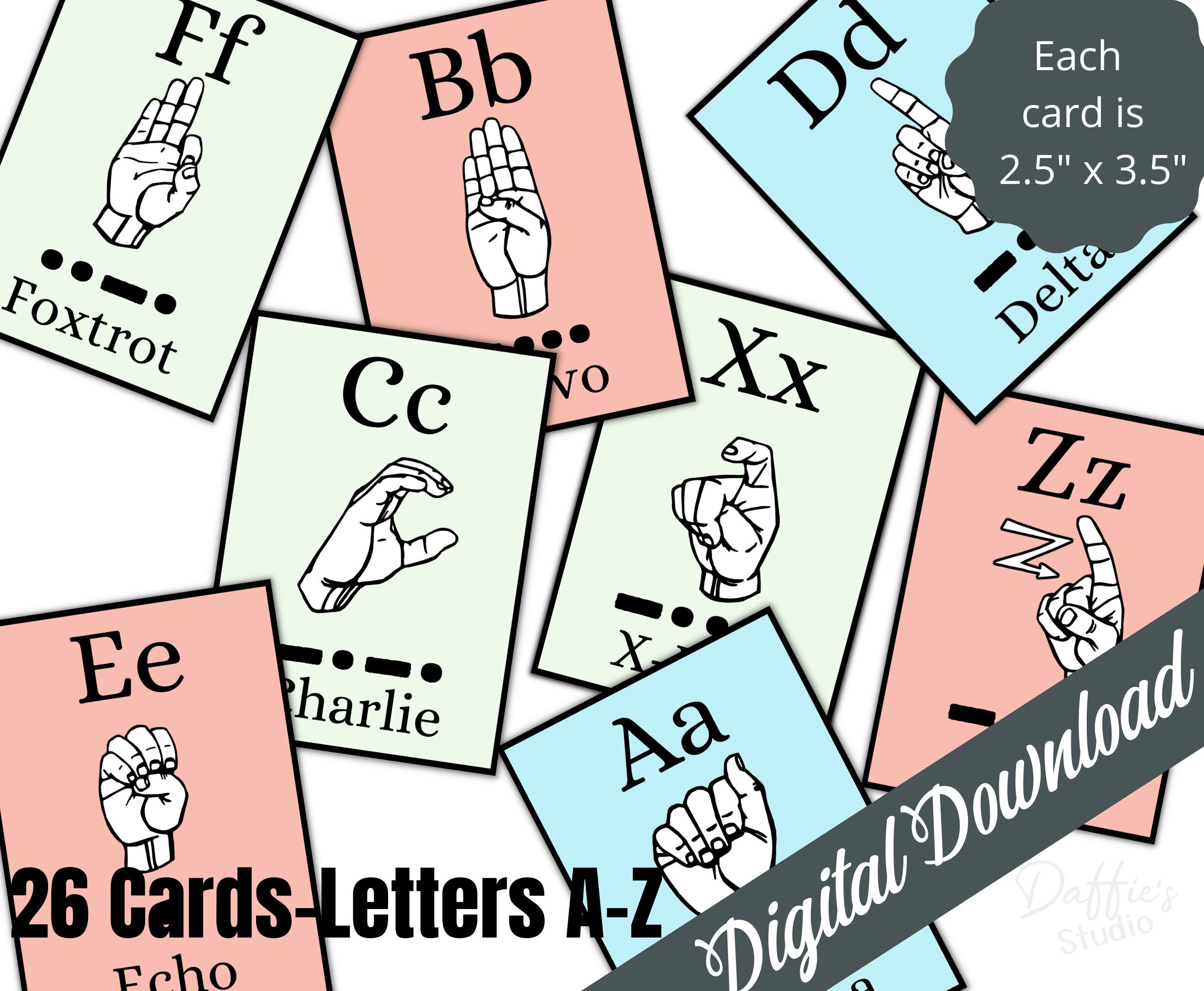American Sign Language ASL, Morse Code and NATO Phonetic Alphabet ...