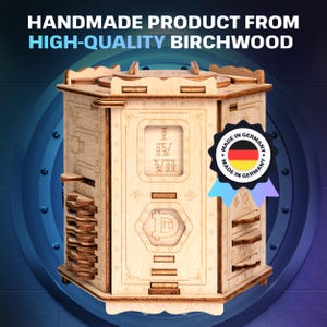 Fort Knox Box PRO - Escape Room in a Box - Brain Teaser Puzzles for ...