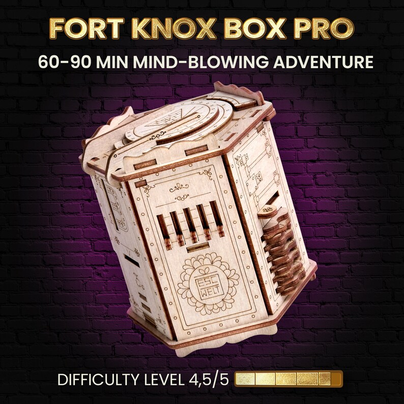 Trio Boxes Set Escape Room in a Box Brain Teaser Puzzles - Etsy