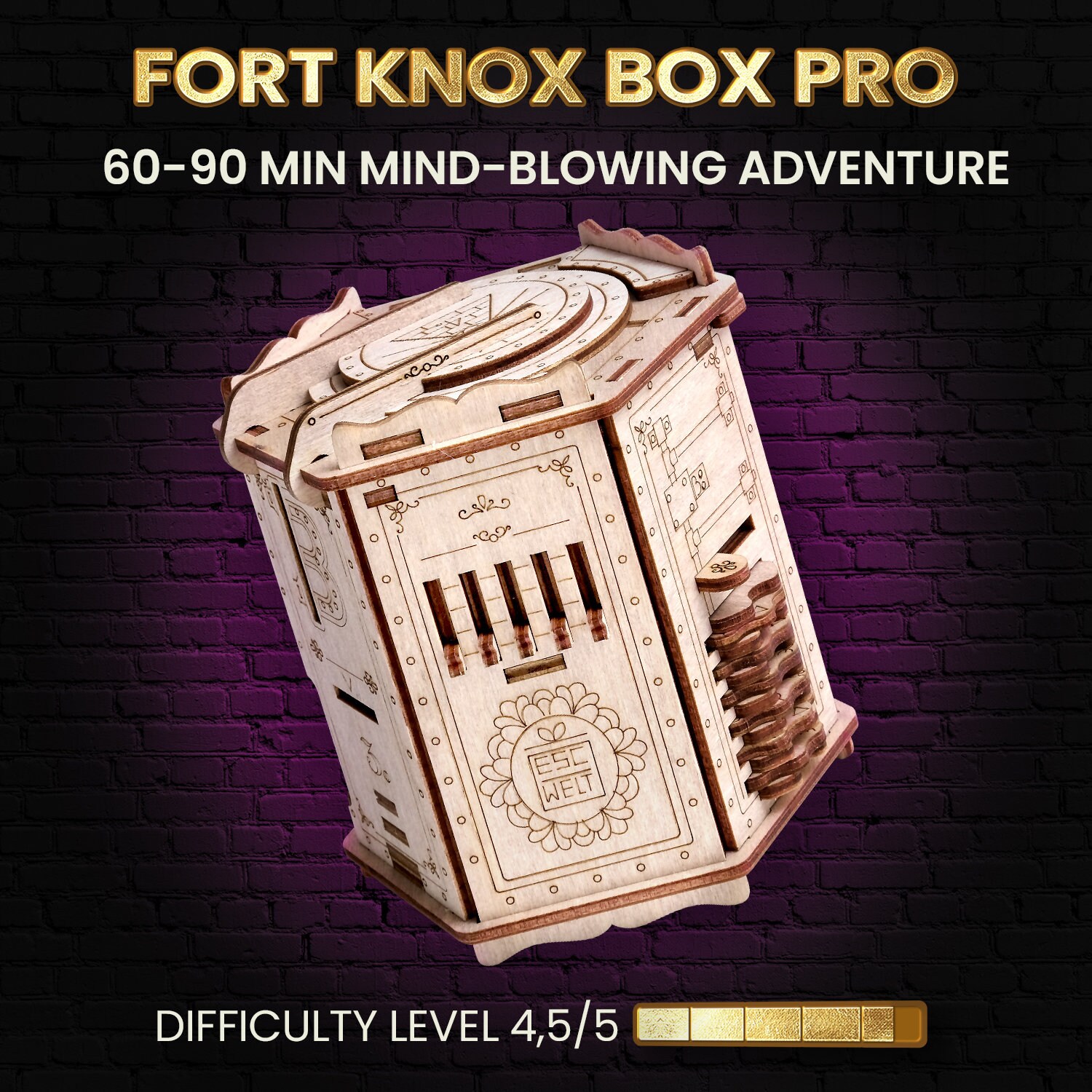 Trio Boxes Set Escape Room in a Box Brain Teaser Puzzles - Etsy