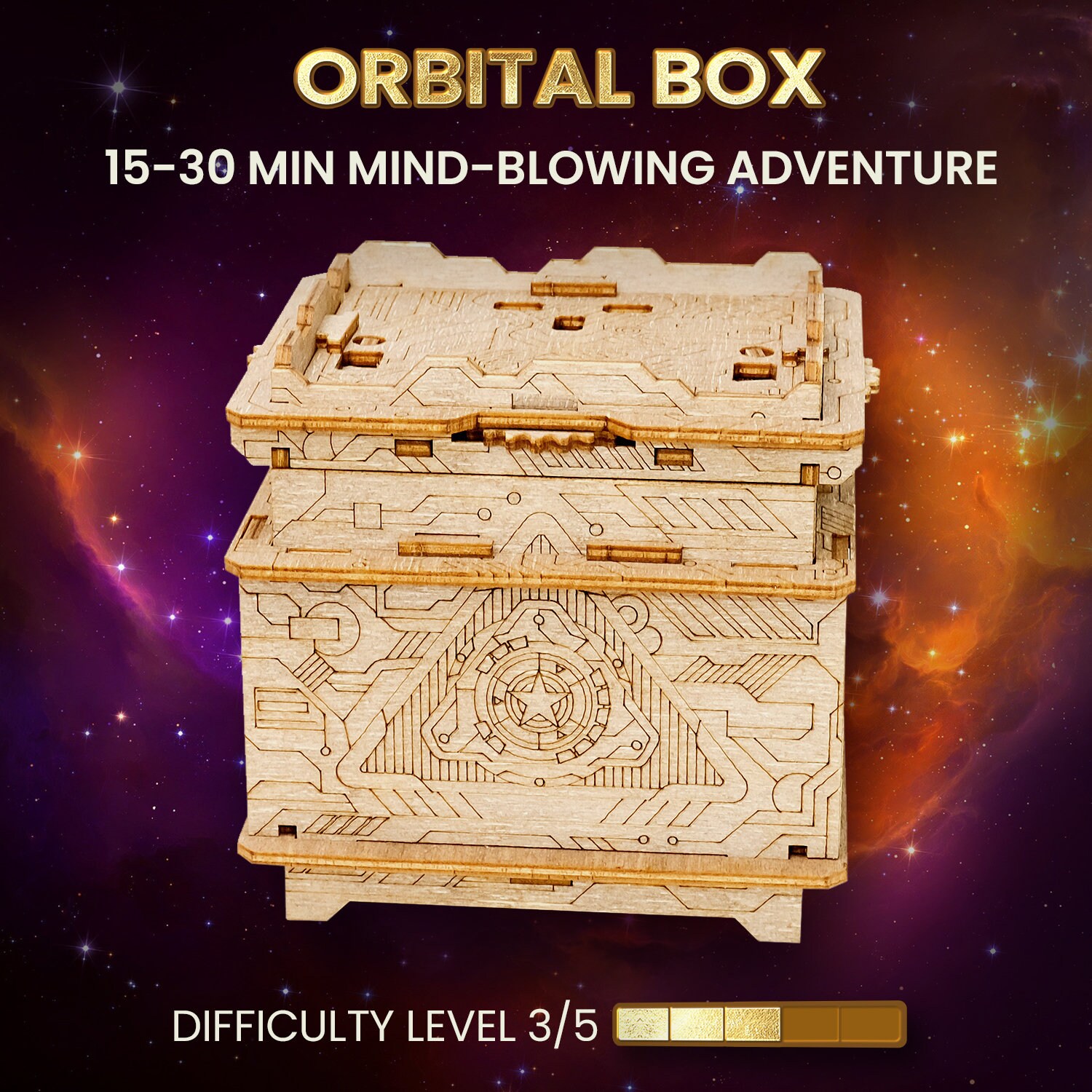 Trio Boxes Set Escape Room in a Box Brain Teaser Puzzles - Etsy