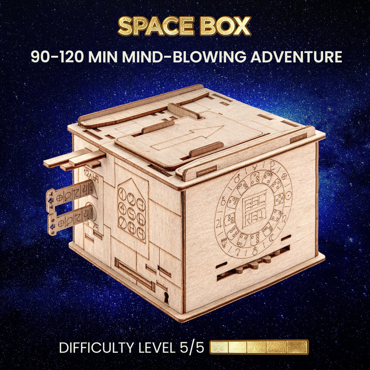 Trio Boxes Set Escape Room in a Box Brain Teaser Puzzles - Etsy