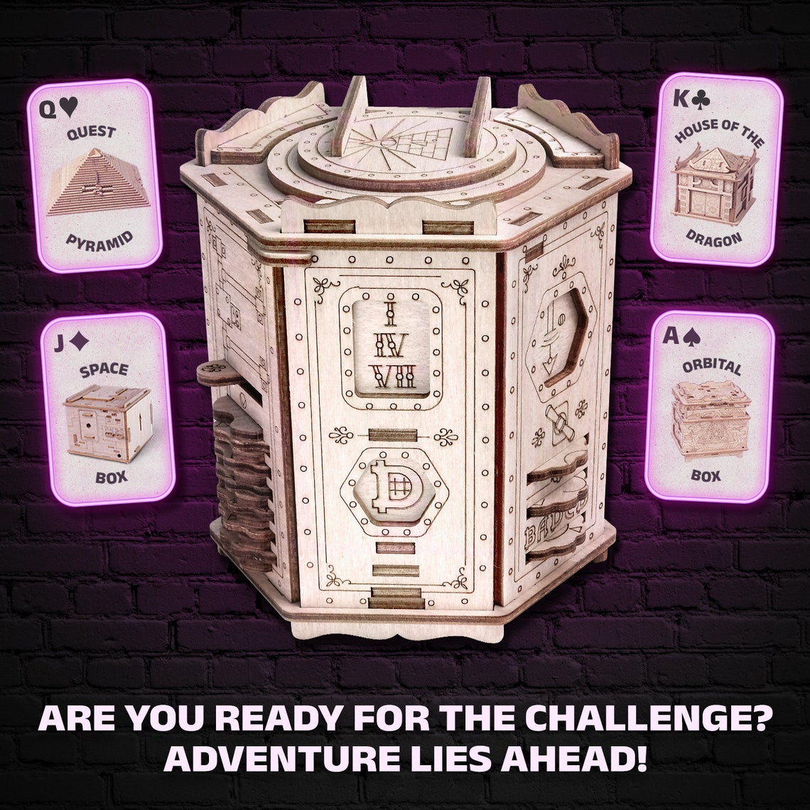 Fort Knox Box PRO Escape Room in a Box Brain Teaser - Etsy