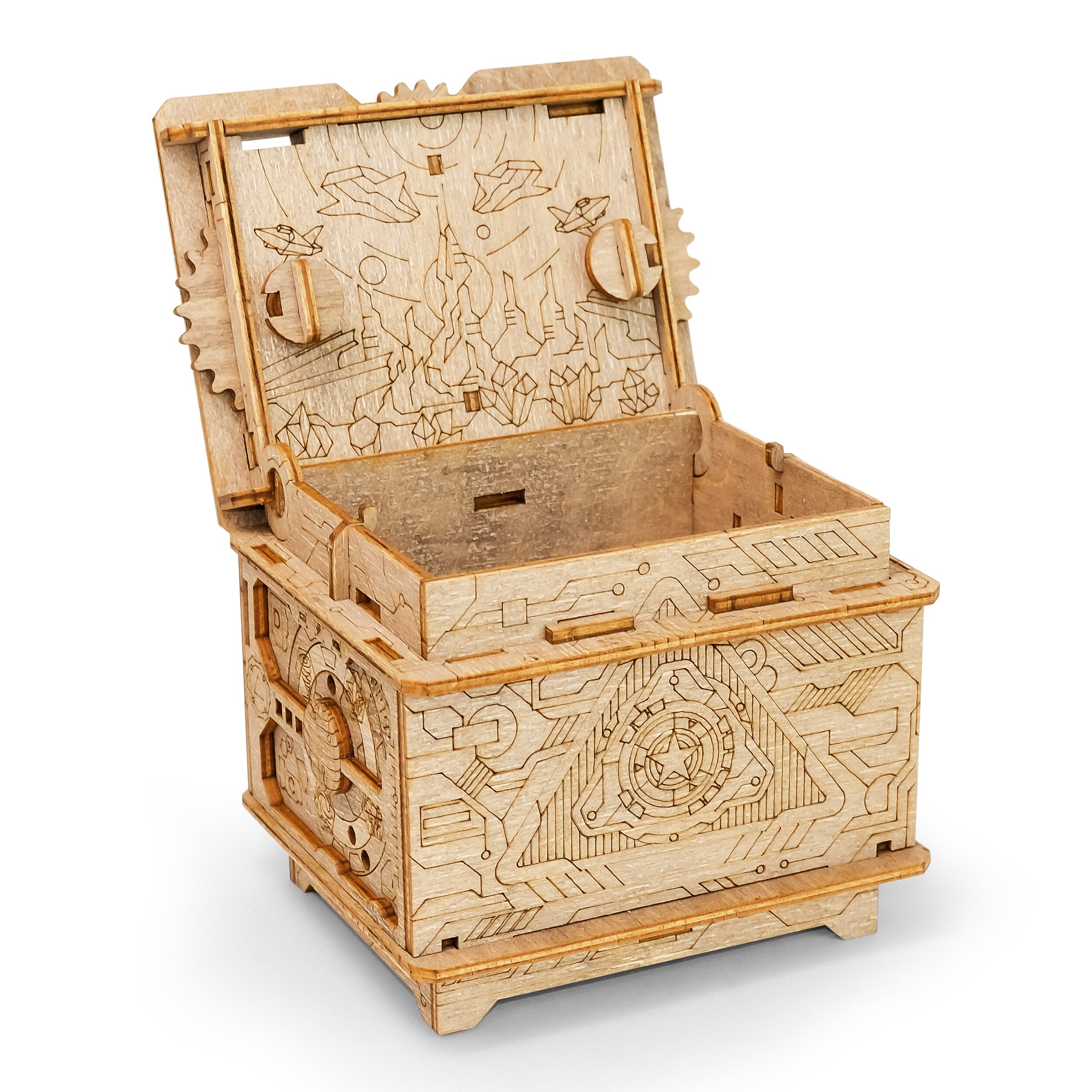 ESC WELT Orbital Puzzle Box für Erwachsene und Jugendliche Logisches Geist Spiel Mechanisches IQ ...