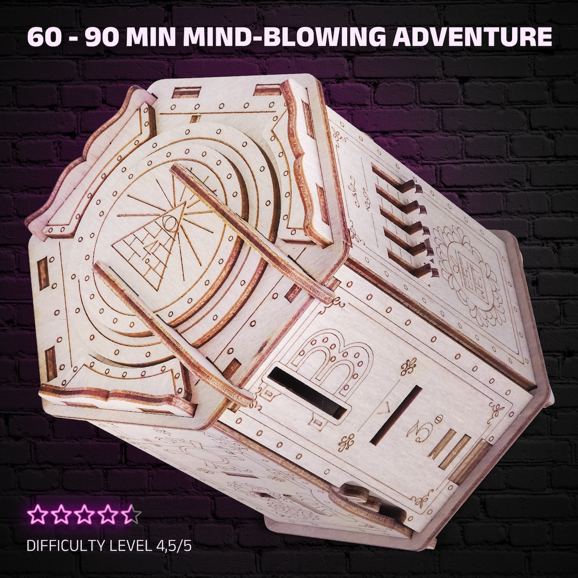 Fort Knox Box PRO - Escape Room in a Box - Brain Teaser Puzzles for ...