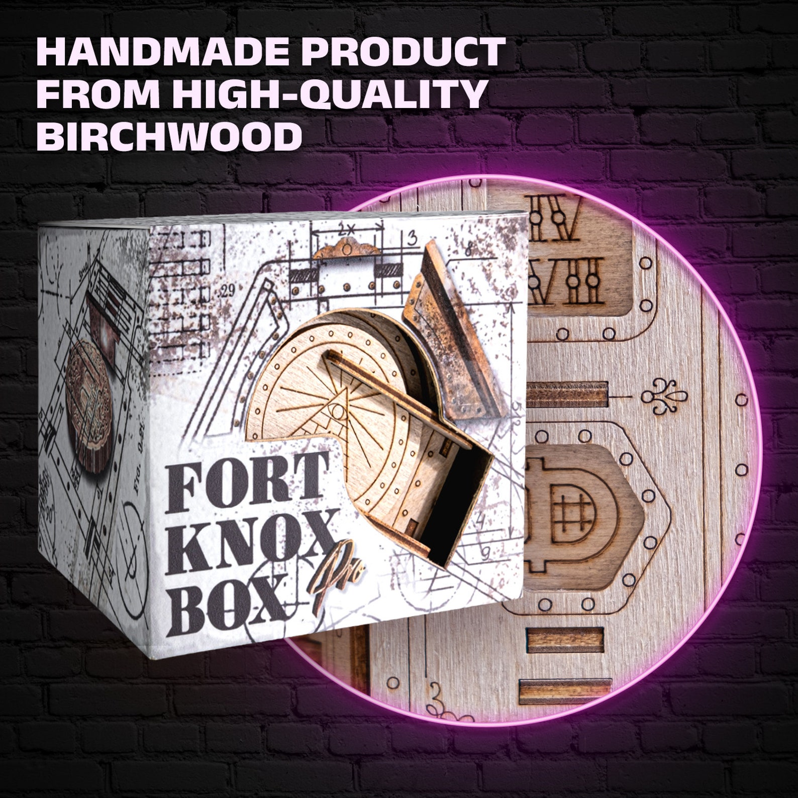 Fort Knox Box PRO - Escape Room in a Box - Brain Teaser Puzzles for ...