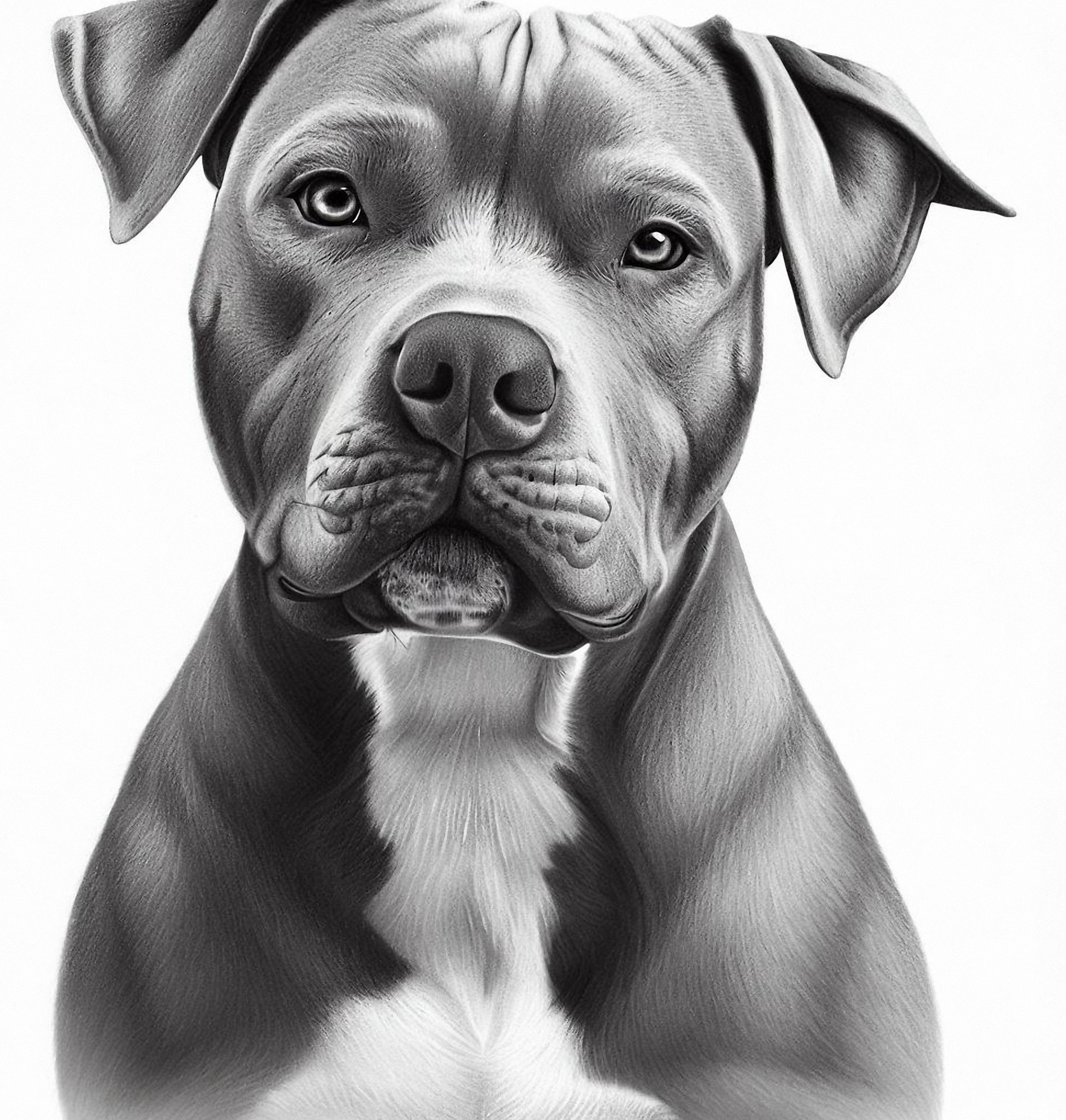 Pitbull Drawings
