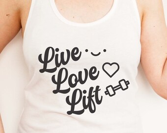 Fitness SVG PNG DXF Eps Power Lifting Gym Workout Fitness Lift - Etsy