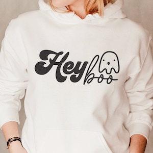 Hey Boo Svg, Fall Svg, Halloween Svg, Halloween Quotes Shirt Gift Svg ...