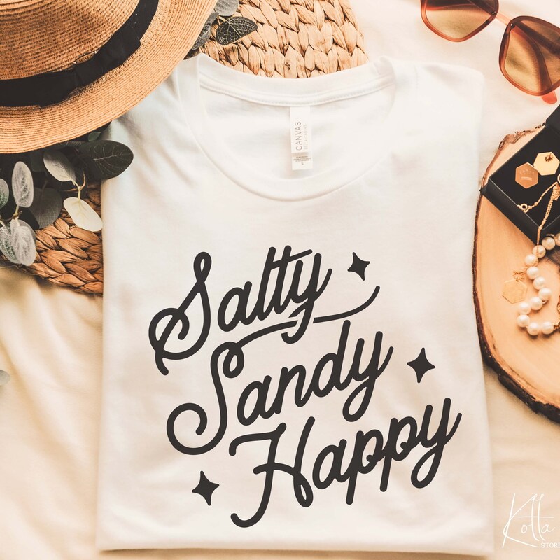 Salty Girl Svg - Etsy
