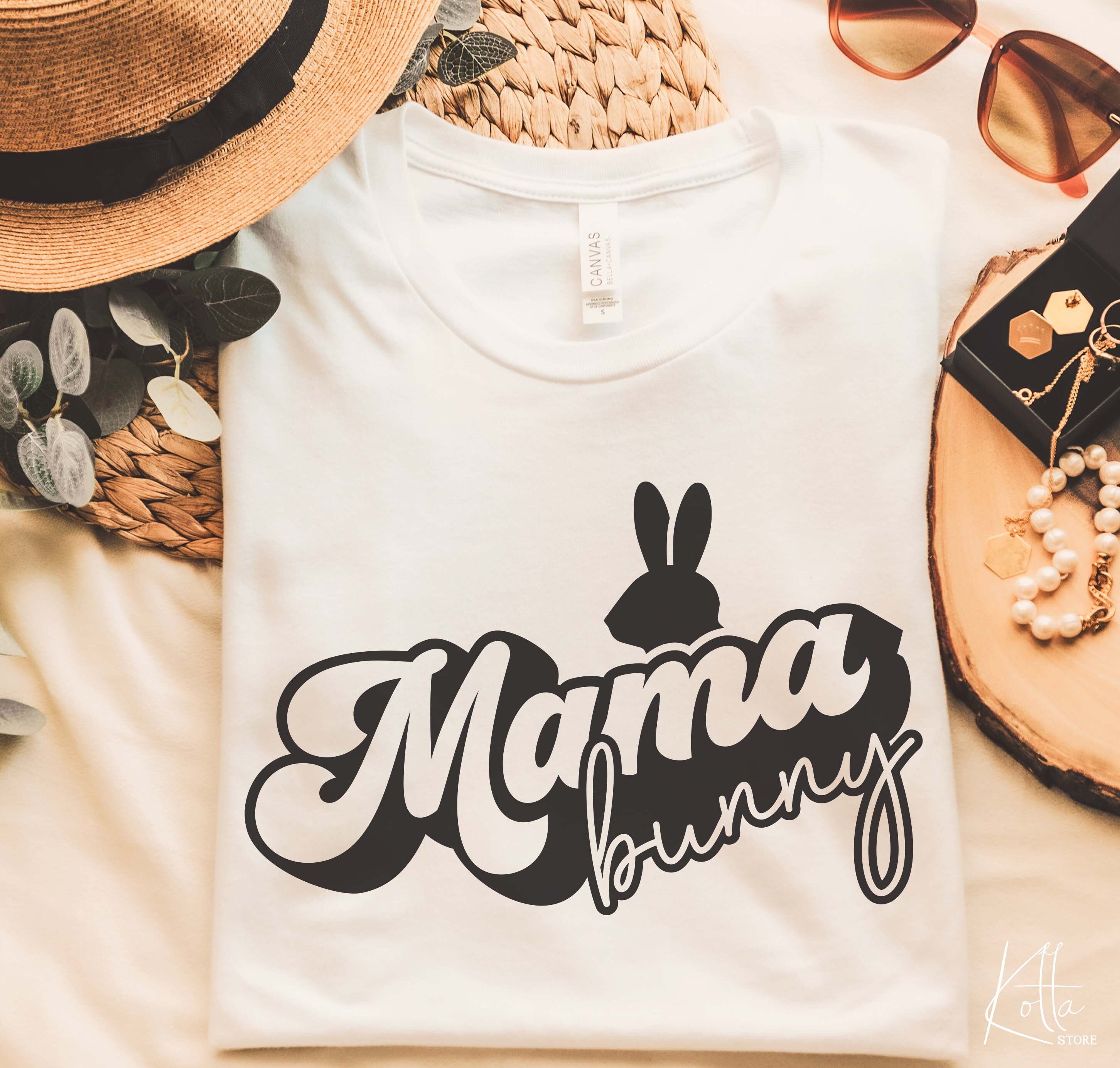 Mama Bunny SVG Easter Svg Easter Quotes Shirt Gift Svg Png - Etsy
