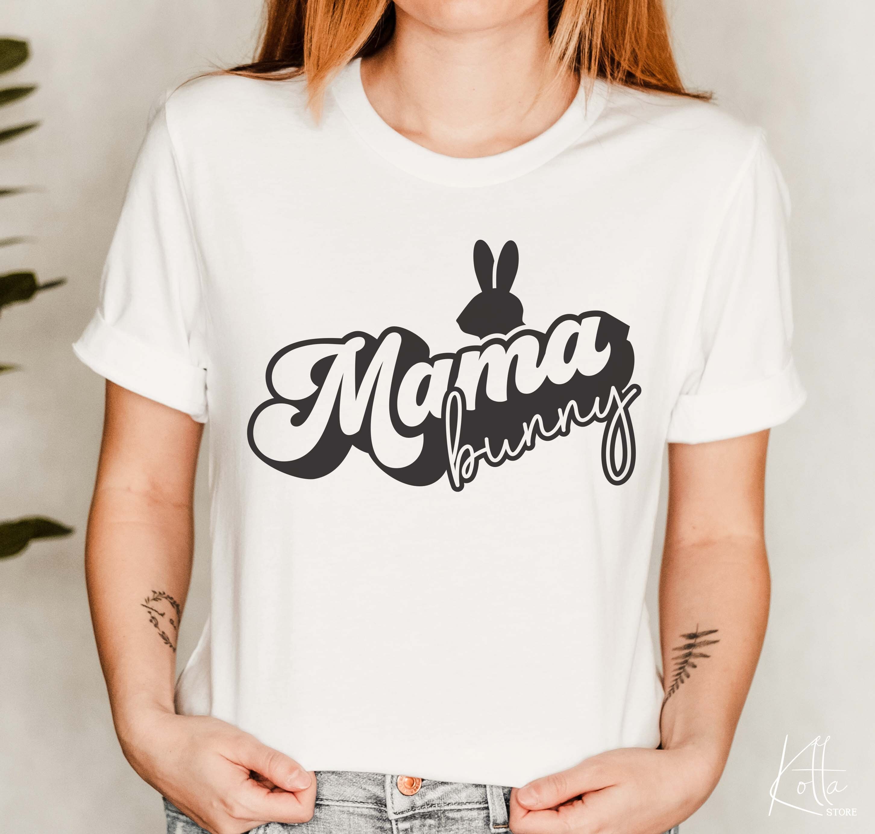 Mama Bunny SVG Easter Svg Easter Quotes Shirt Gift Svg Png - Etsy