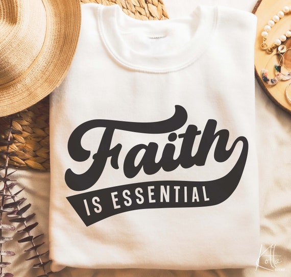 Faith is Essential SVG Christian Svg Religious Svg Faith | Etsy