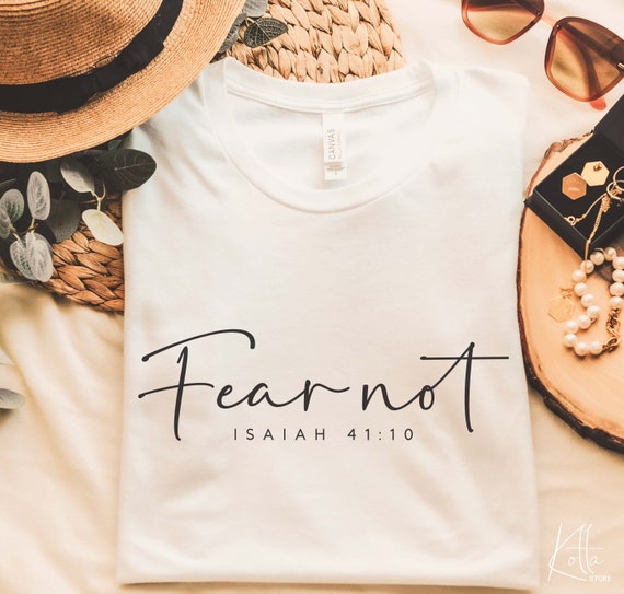 Fear Not SVG Christian Svg Religious Svg Faith Svg Jesus | Etsy