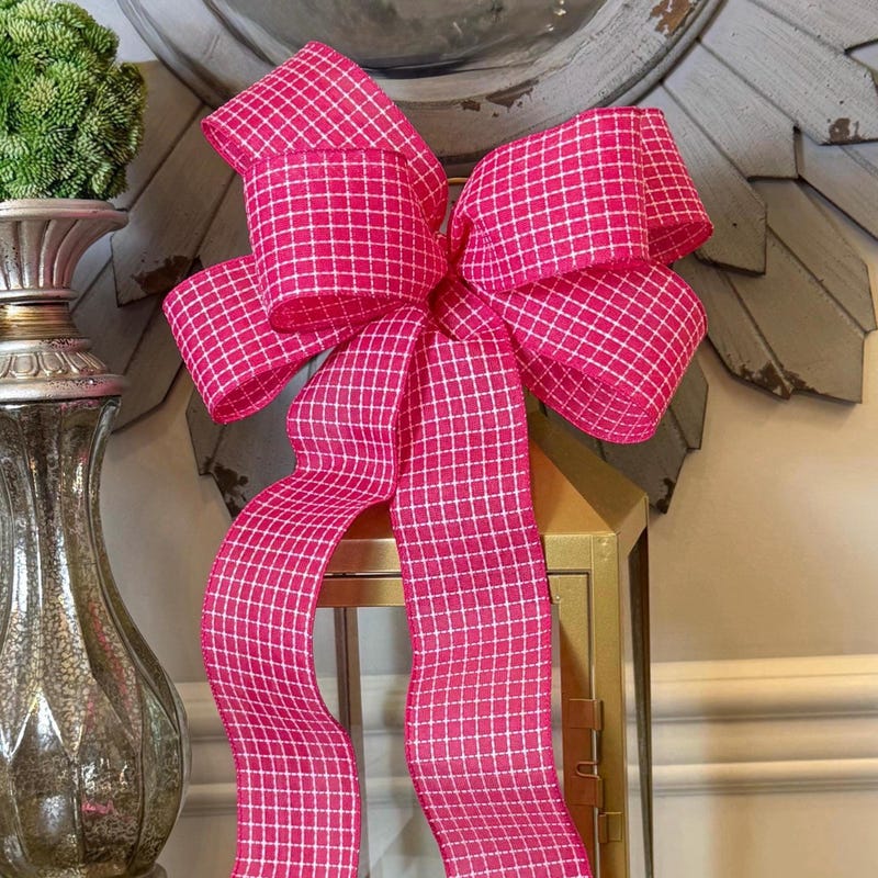 Wired Hot Pink Bow - Etsy