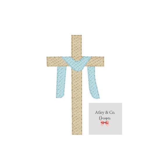 Cross Embroidery Design Easter Design Cross Sketch Design | Etsy