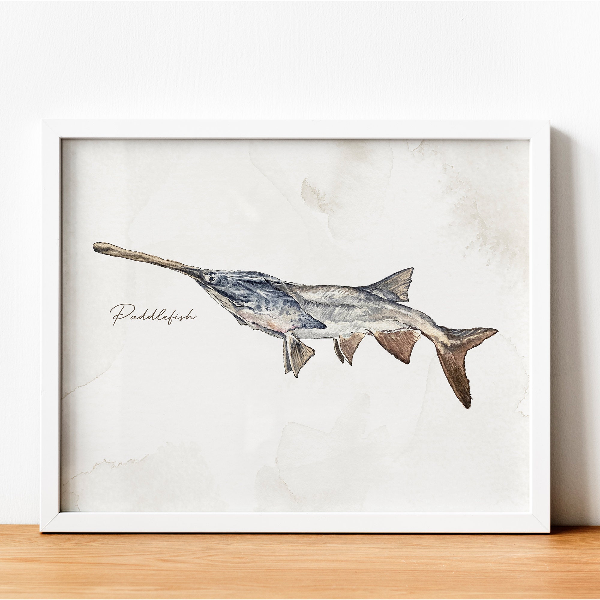 PRINTABLE Fish Watercolor Print, River Fish, Vintage Fish Poster, Fish ...