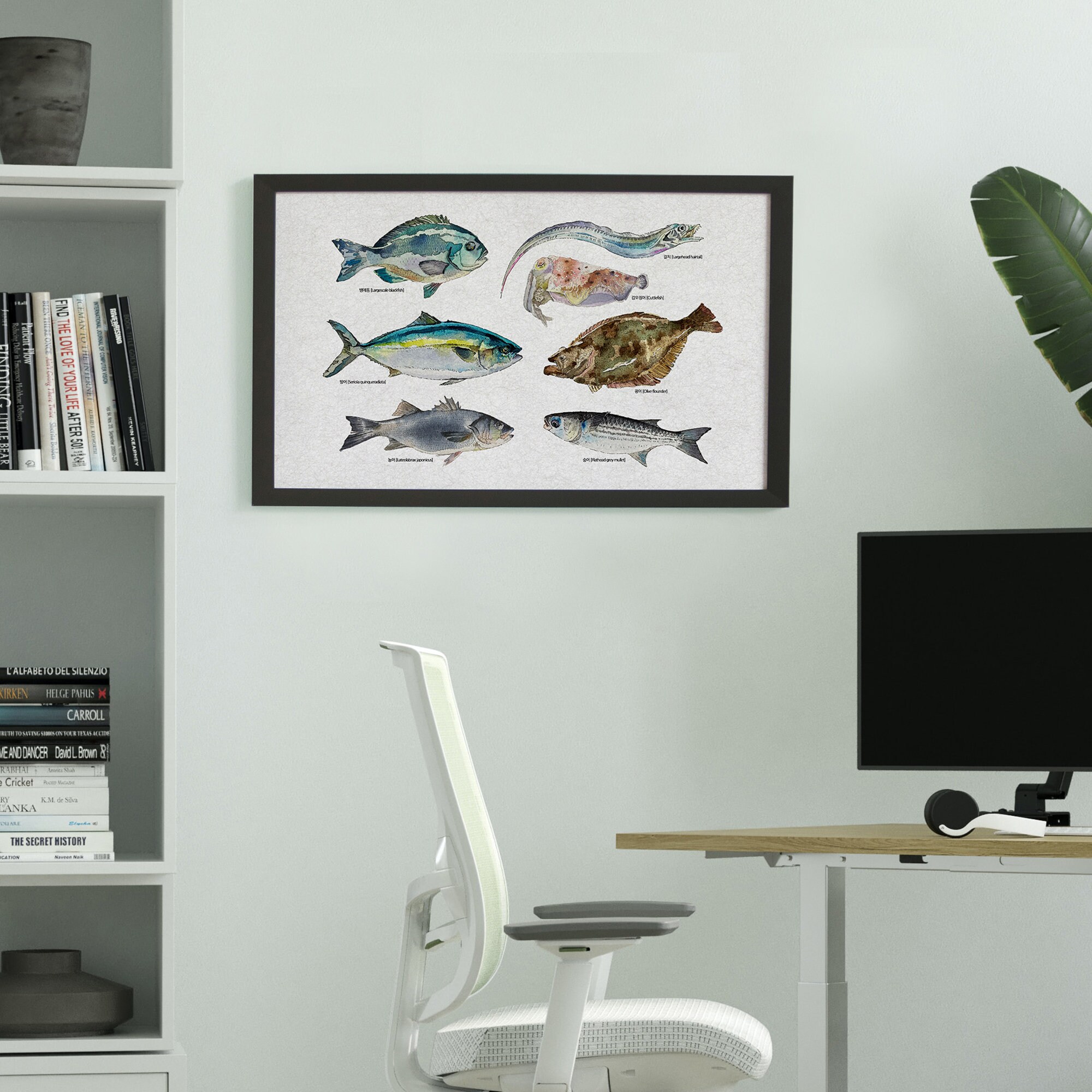 PRINTABLE Fish Watercolor Print, Fish Poster, Fish Painting, Fish ...