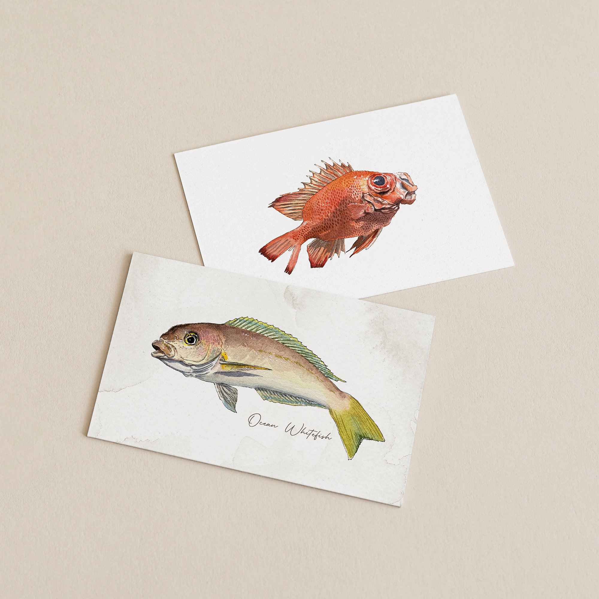 PRINTABLE Fish Watercolor Print, Handwork Painting Poster, Fish ...